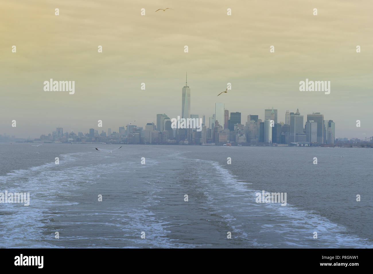 New York city landscape Stock Photo - Alamy