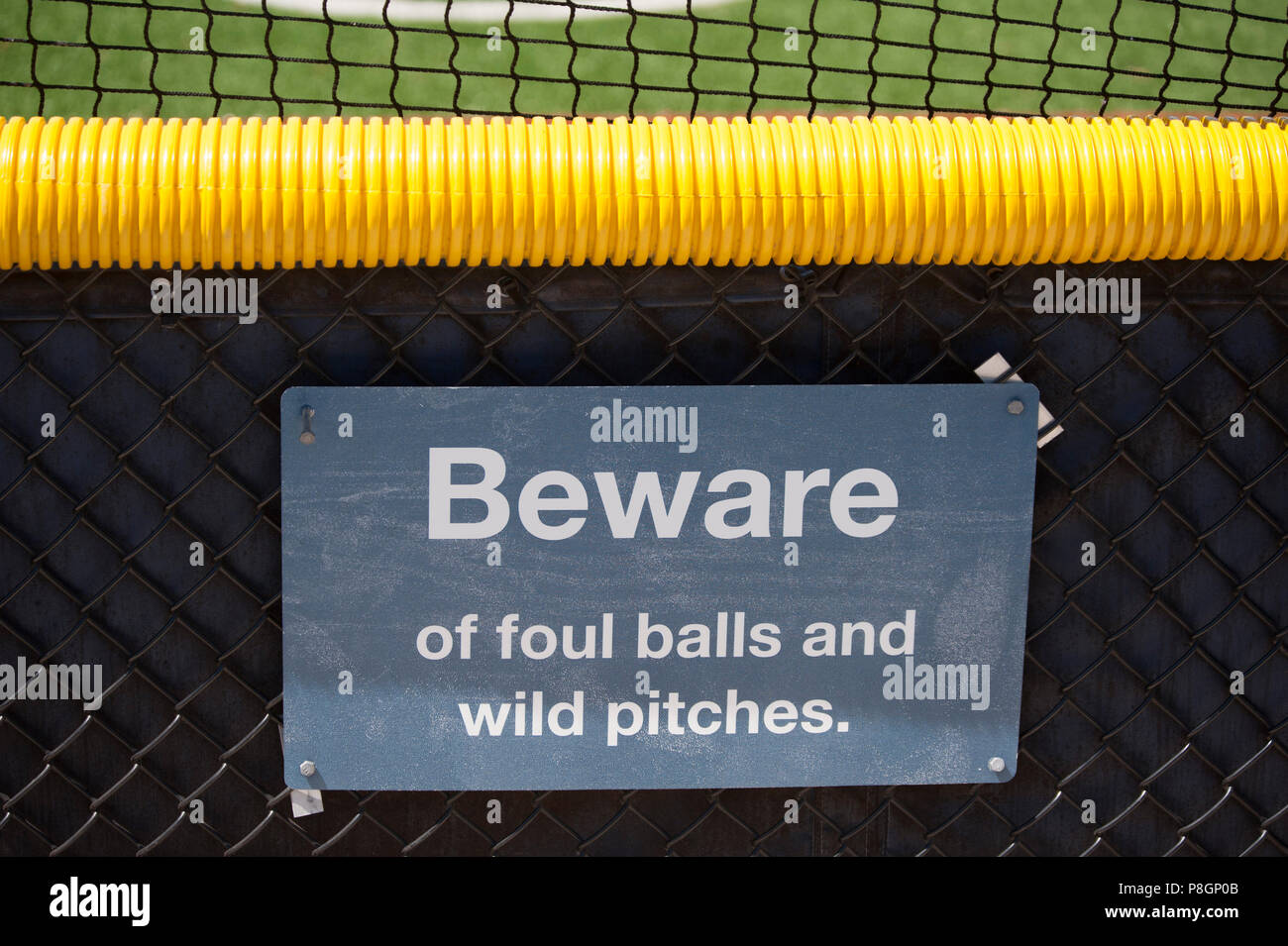 Bat warning sign hi-res stock photography and images - Alamy