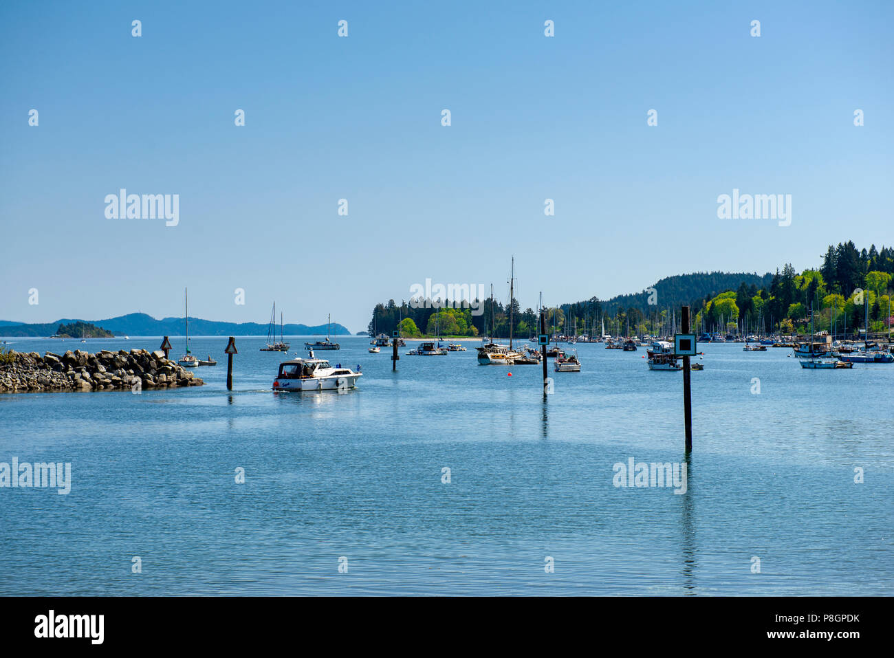 Ganges salt spring island bc hi-res stock photography and images - Alamy