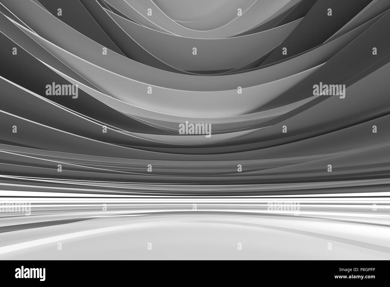 Empty architecture space. 3d render Stock Photo - Alamy