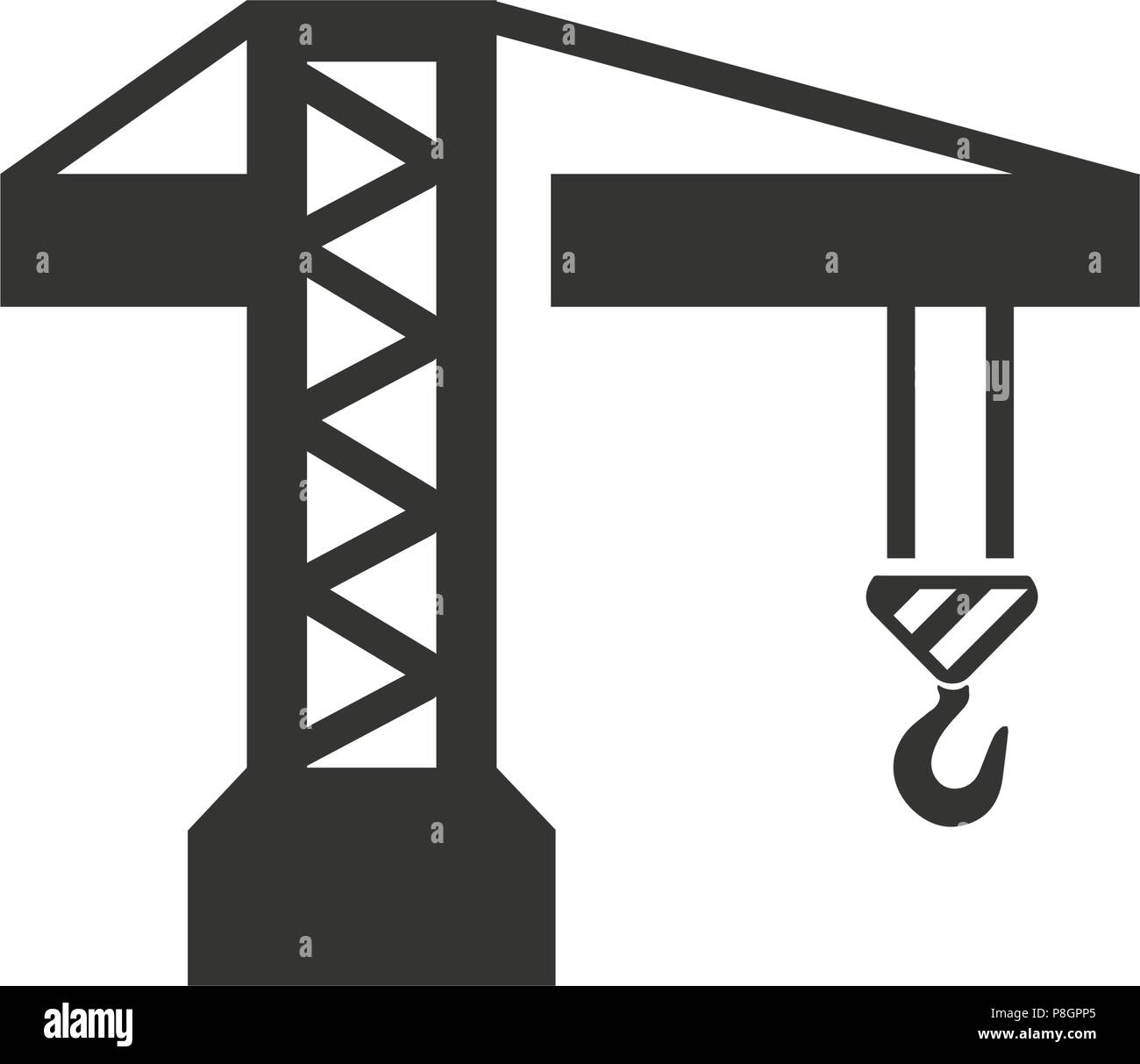 Crane container icon Stock Vector Images - Alamy