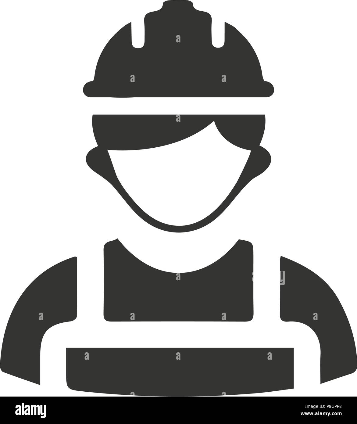 Engineer icon hi-res stock photography and images - Alamy