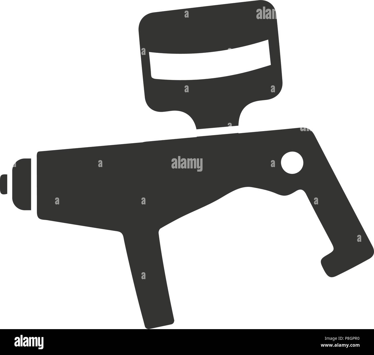 Spray gun Stock Vector Images - Alamy