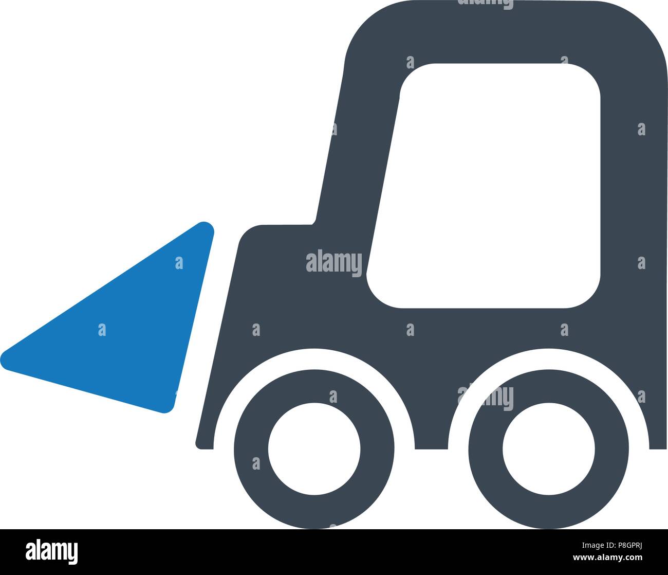 Small Excavator Icon Stock Vector Image & Art - Alamy