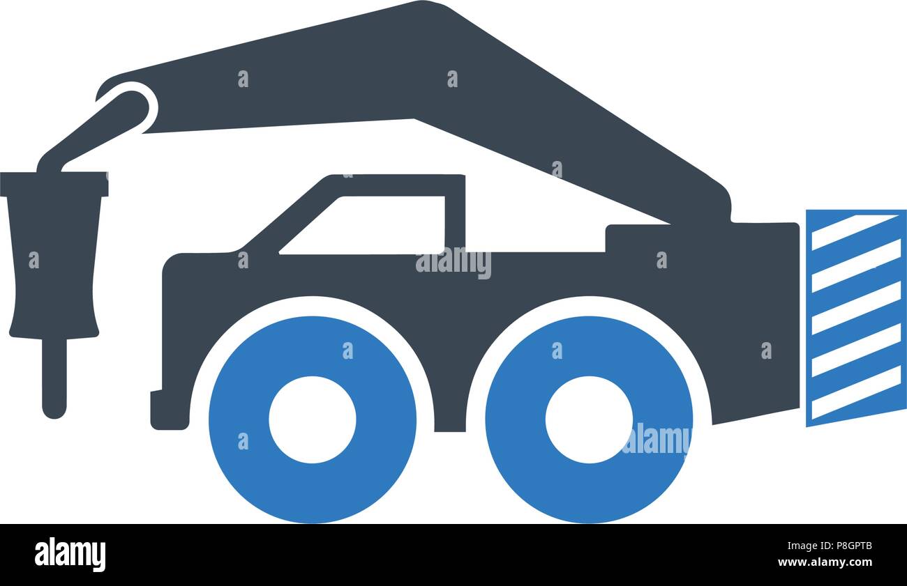 Rock Breaker Icon Stock Vector Image & Art - Alamy