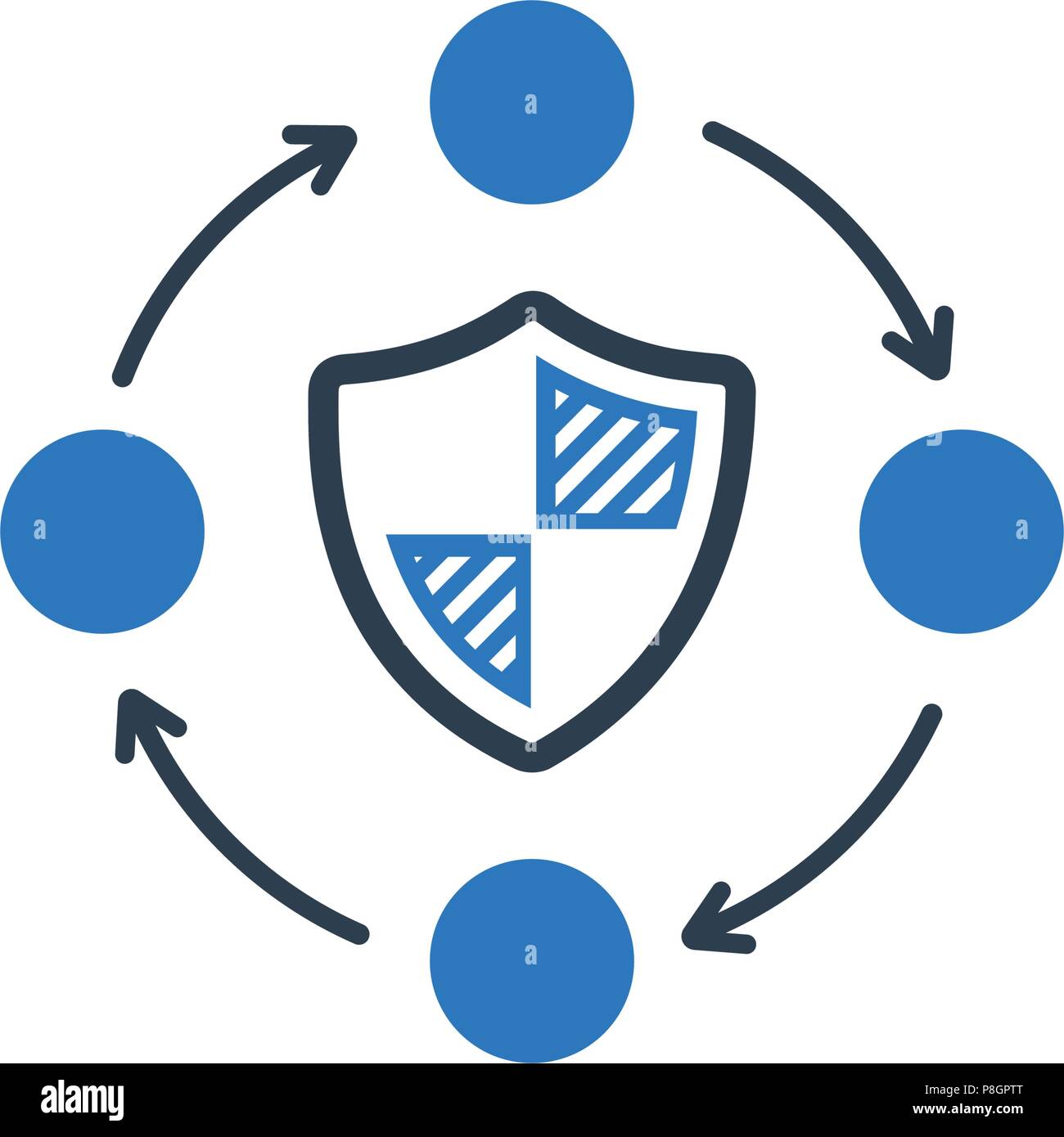 Network protection icon hi-res stock photography and images - Alamy
