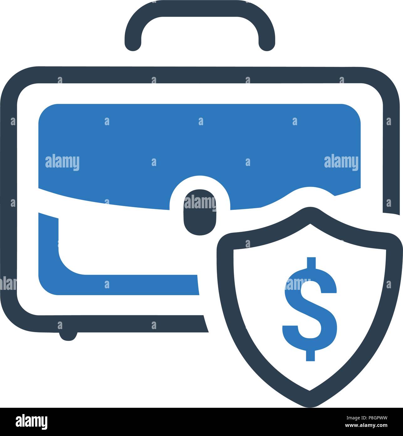 Money Protection Icon Stock Vector Image & Art - Alamy