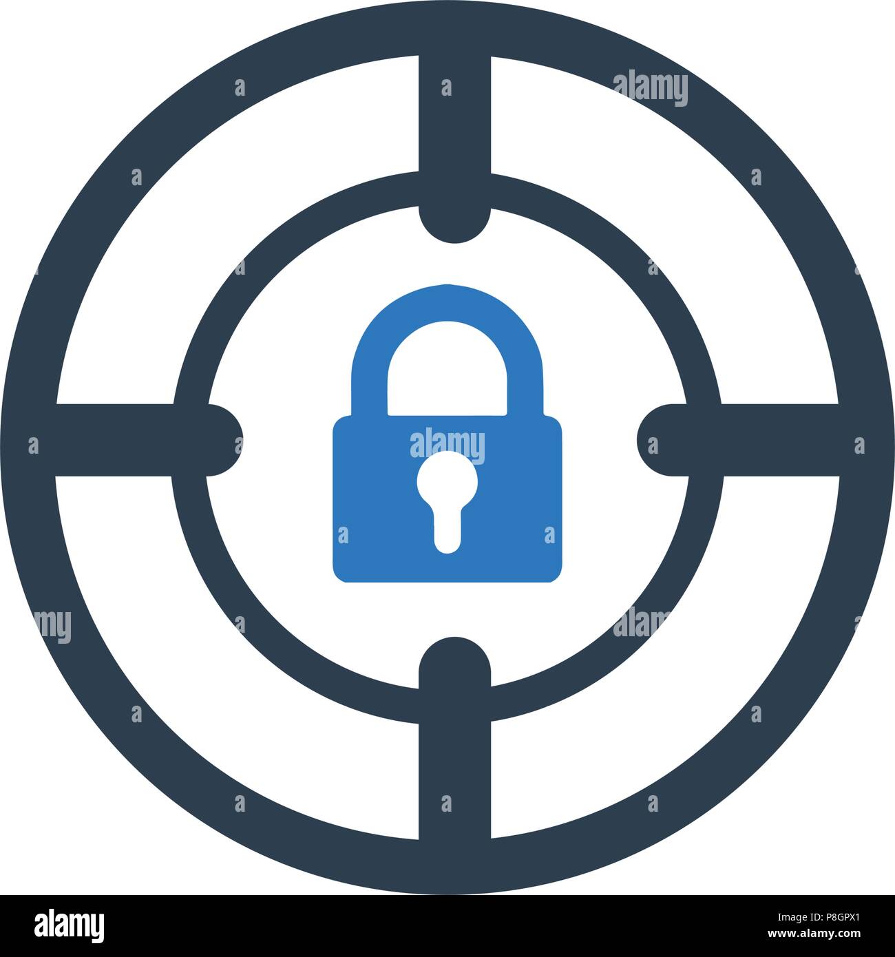 Safe target Stock Vector Images - Alamy