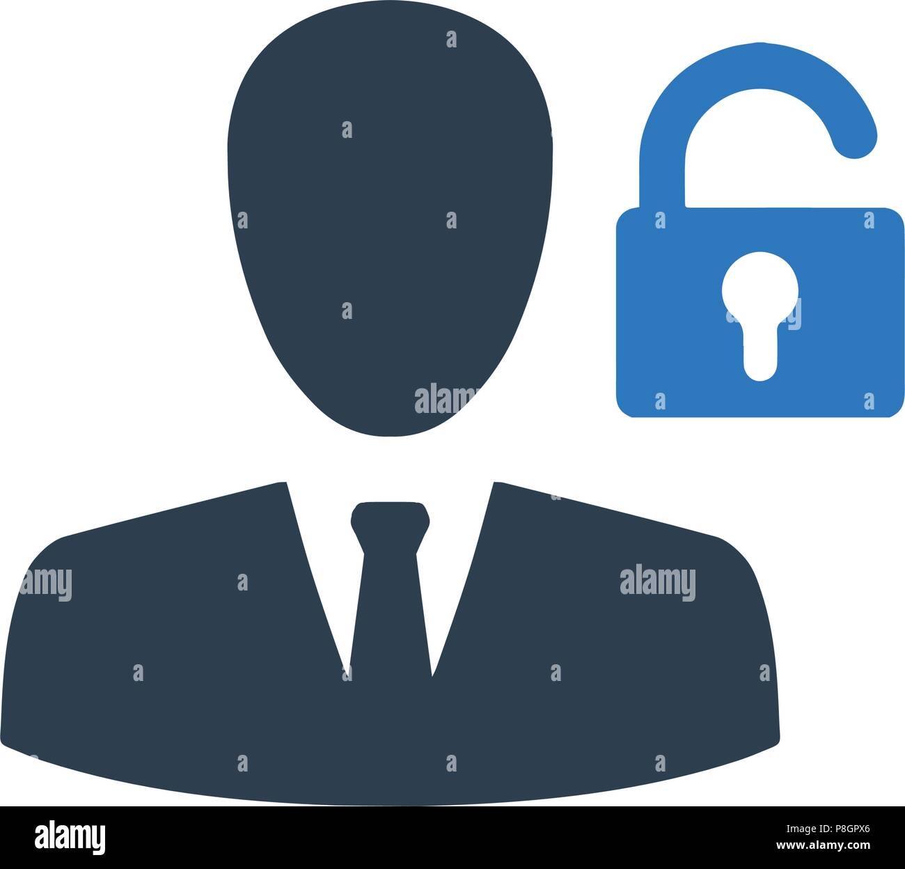 Account Security Icon Stock Vector Image & Art - Alamy
