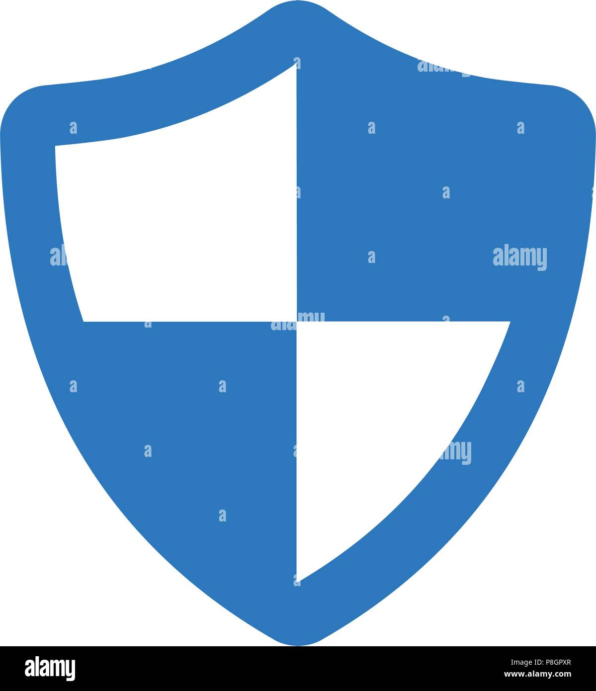 Protection Shield Icon Stock Vector Image & Art - Alamy