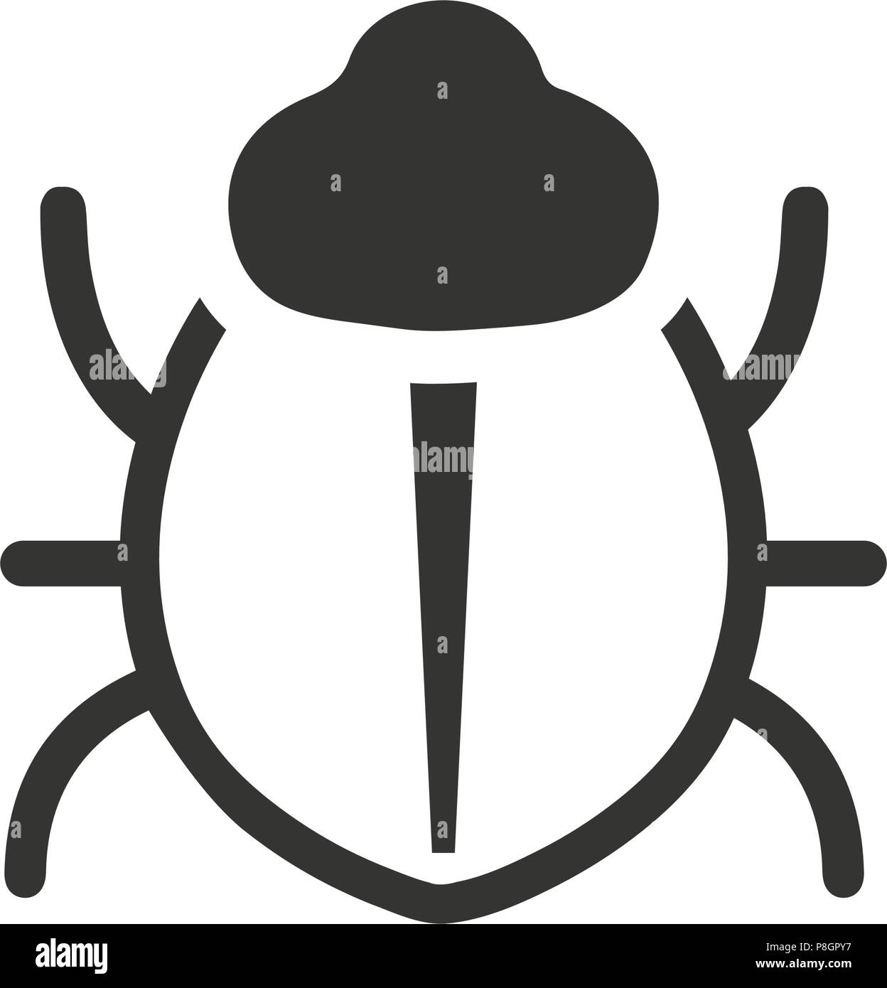 Bug icon hi-res stock photography and images - Alamy