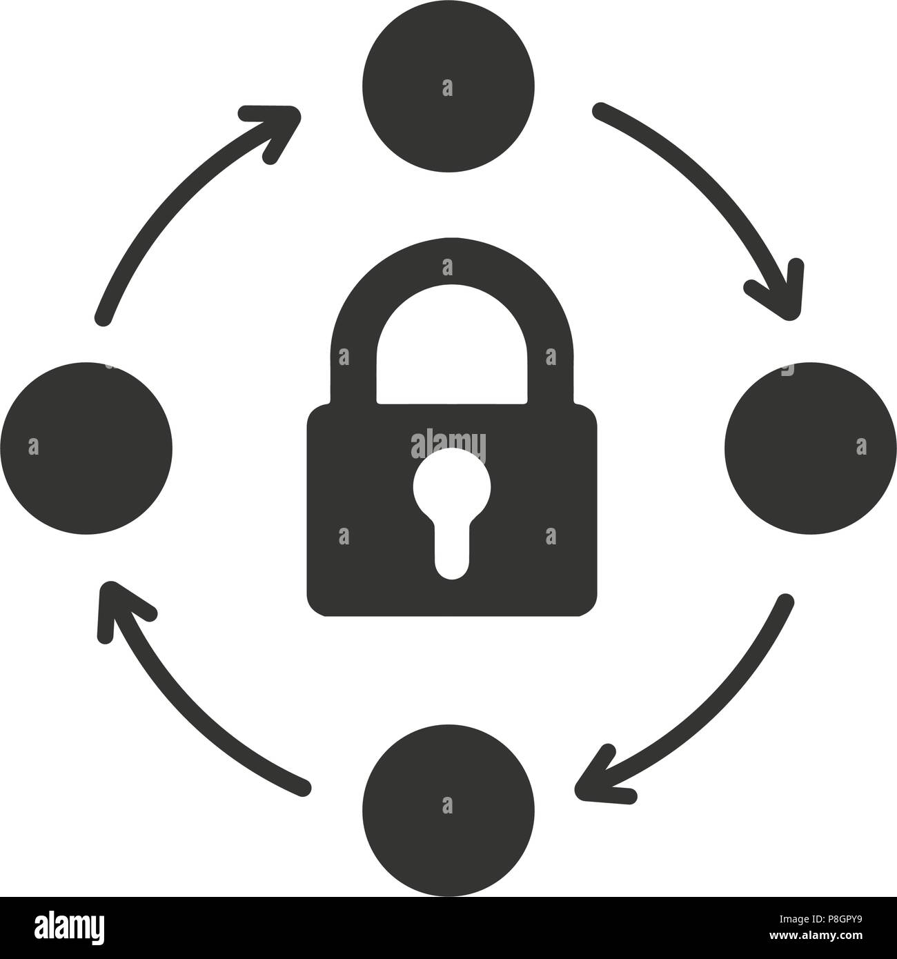 Network protection icon hi-res stock photography and images - Alamy