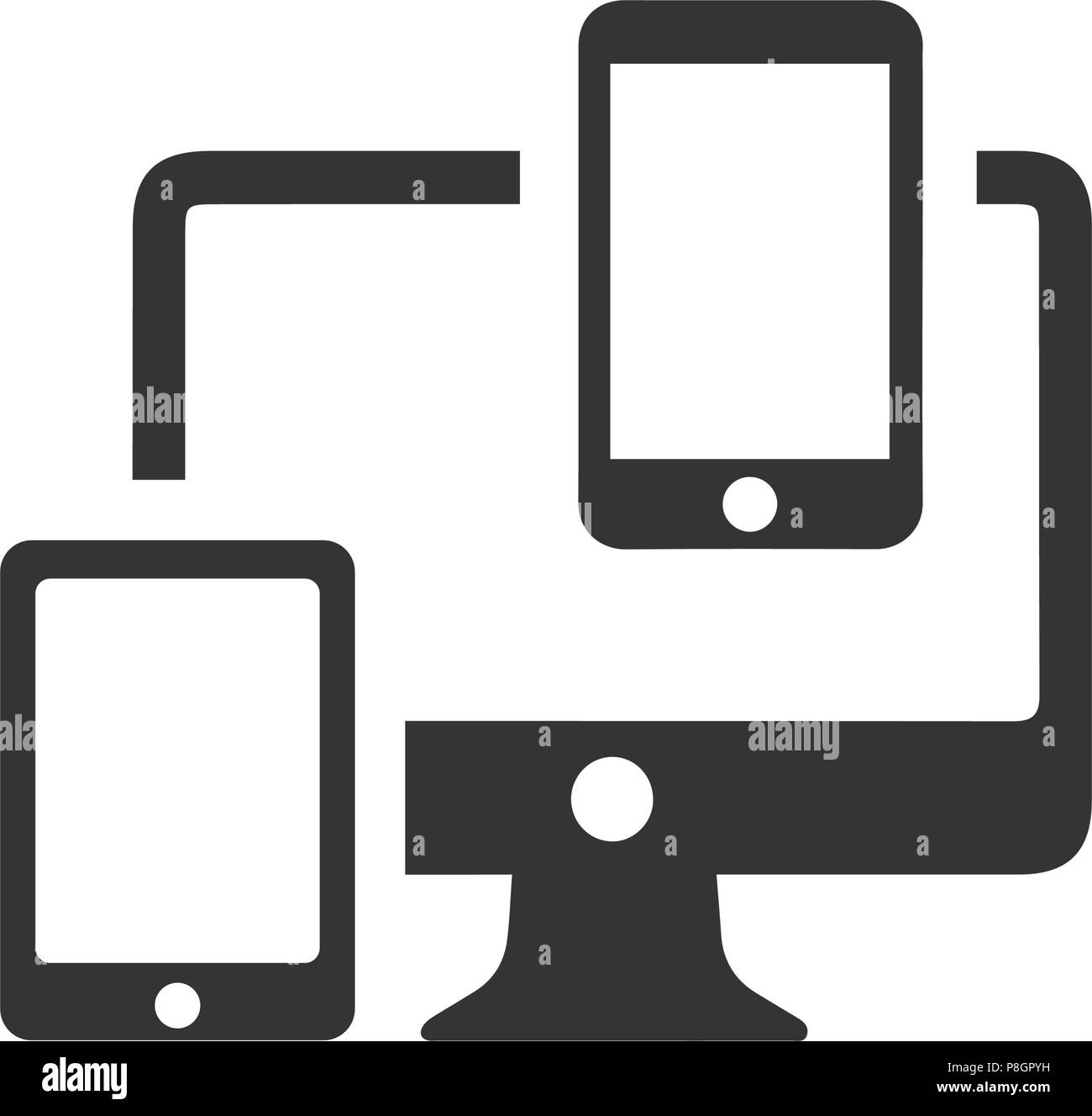 Responsive Design Icon Stock Vector Image & Art - Alamy