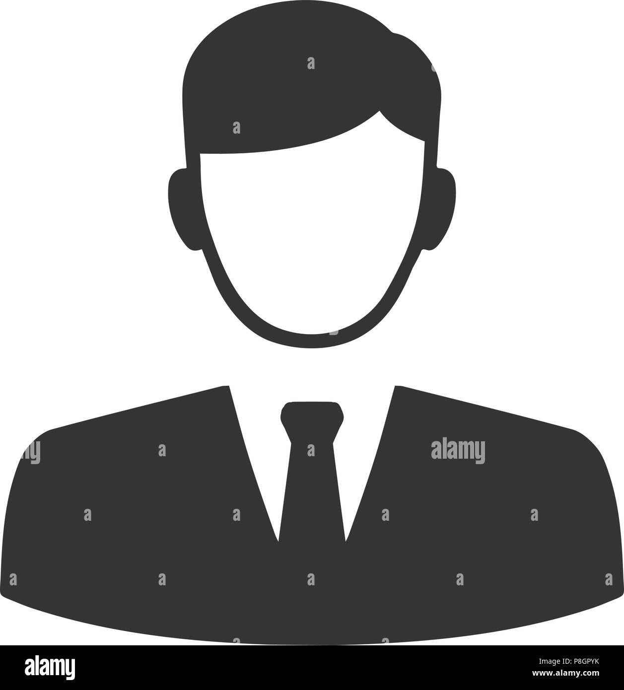 Businessman icon hi-res stock photography and images - Alamy