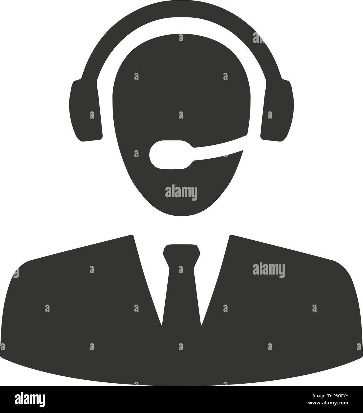 Customer Support Icon Stock Vector Image & Art - Alamy