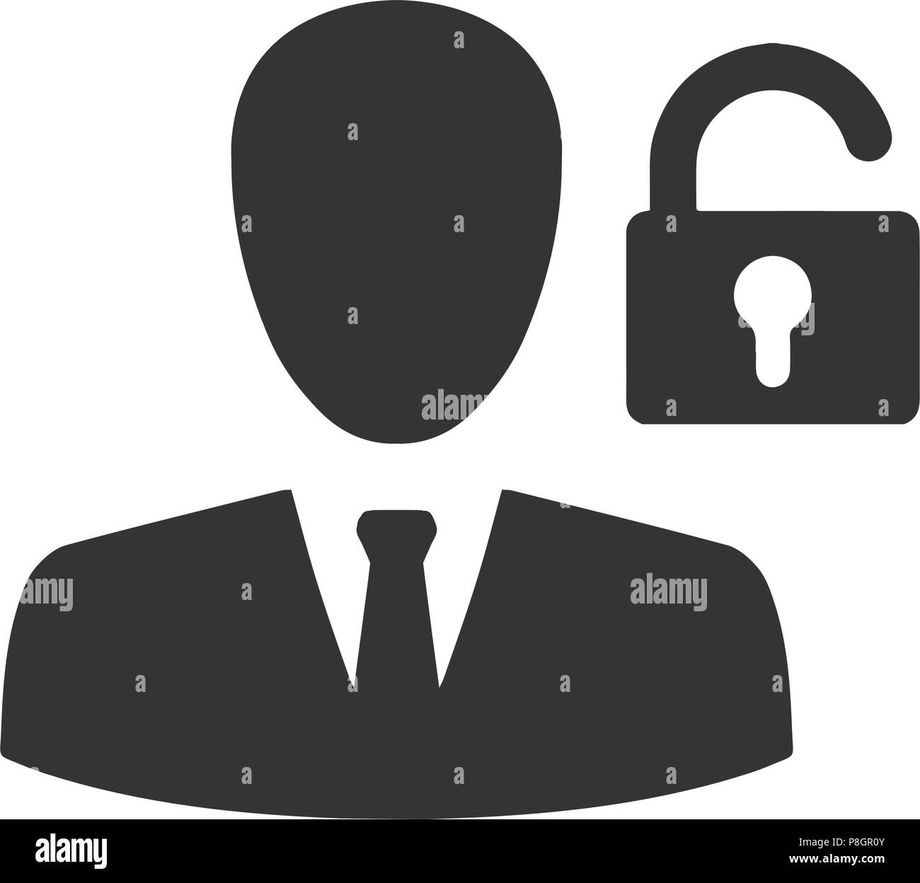 Account Security Icon Stock Vector Image & Art - Alamy