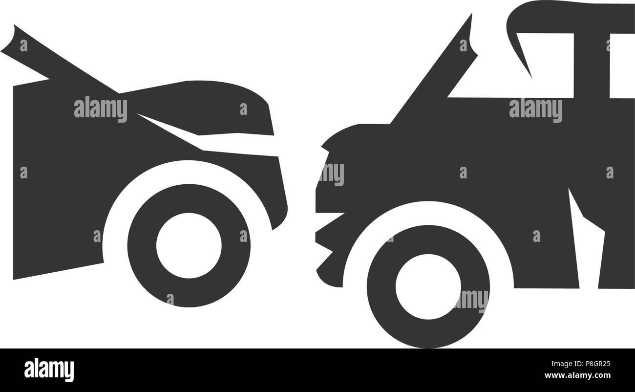 Car Collision Icon Stock Vector Image & Art - Alamy Car Collision Icon Stock Vector Image & Art - Alamy