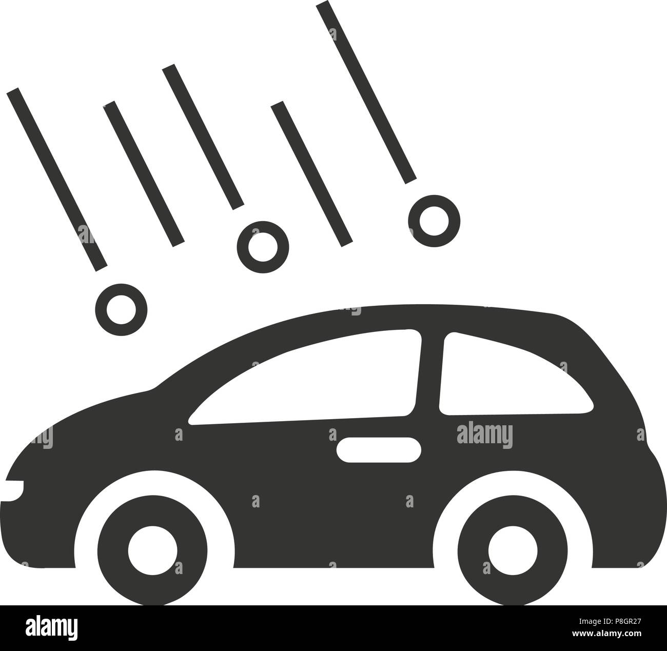 Car damage hail hi-res stock photography and images - Alamy