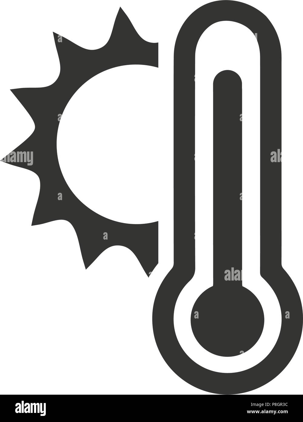 hot-day-icon-stock-vector-image-art-alamy