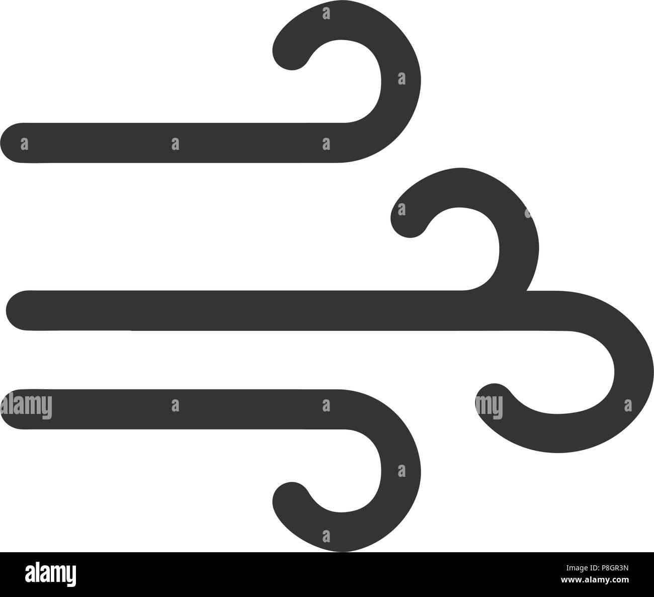 Windy breeze Stock Vector Images - Alamy