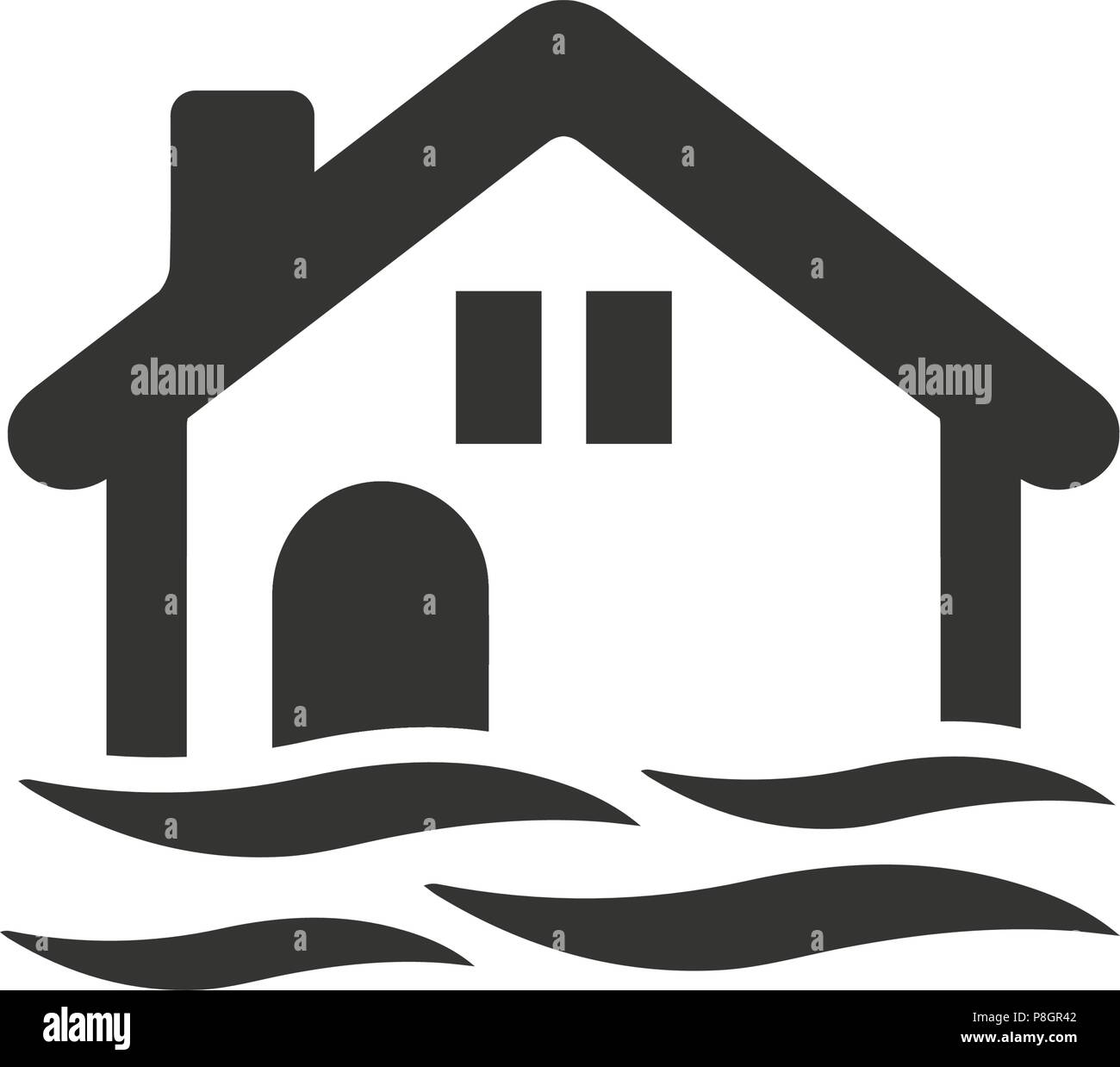 Flood icon hi-res stock photography and images - Alamy