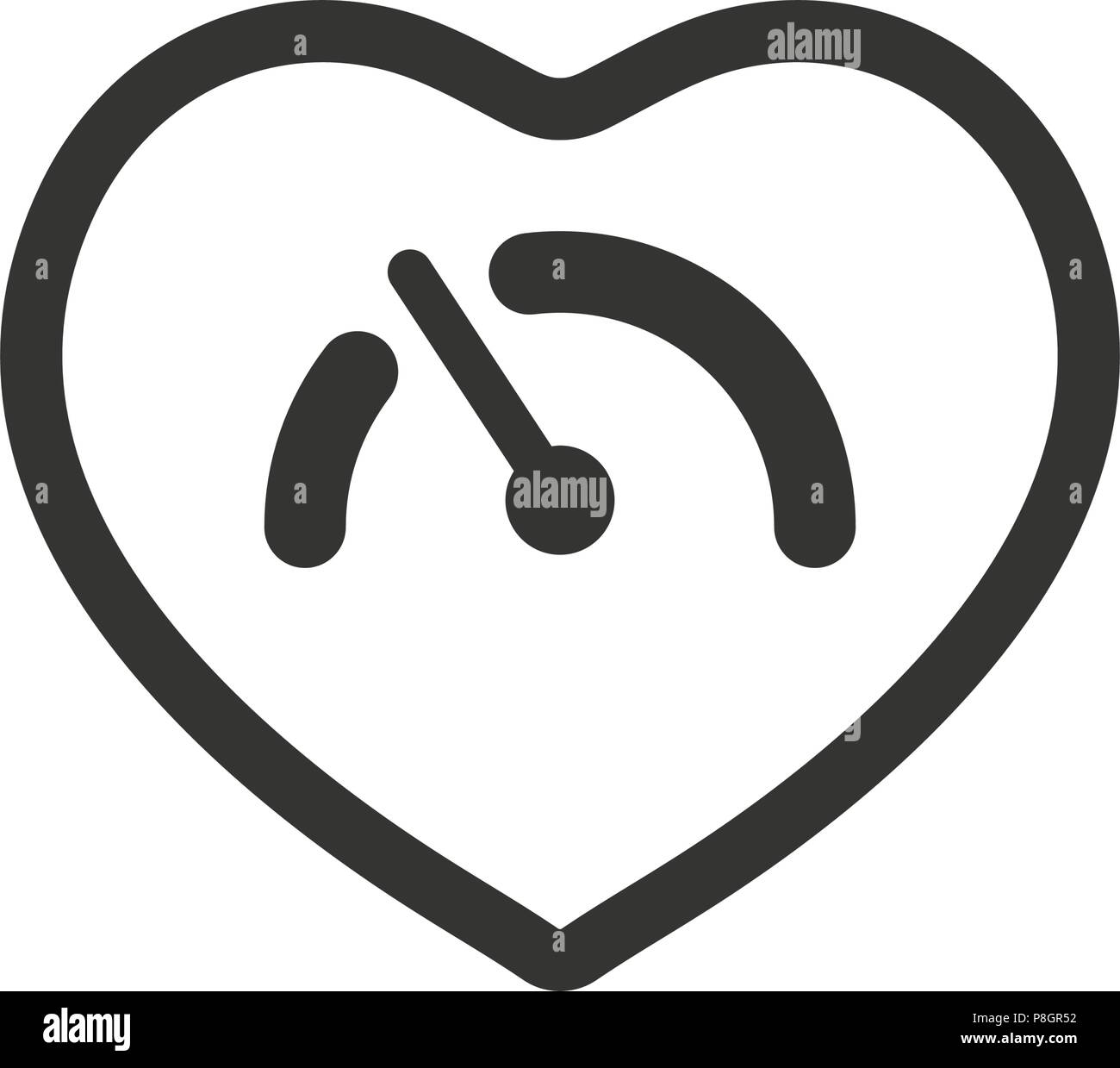 Heart Pulse Rate Icon Stock Vector Image & Art - Alamy