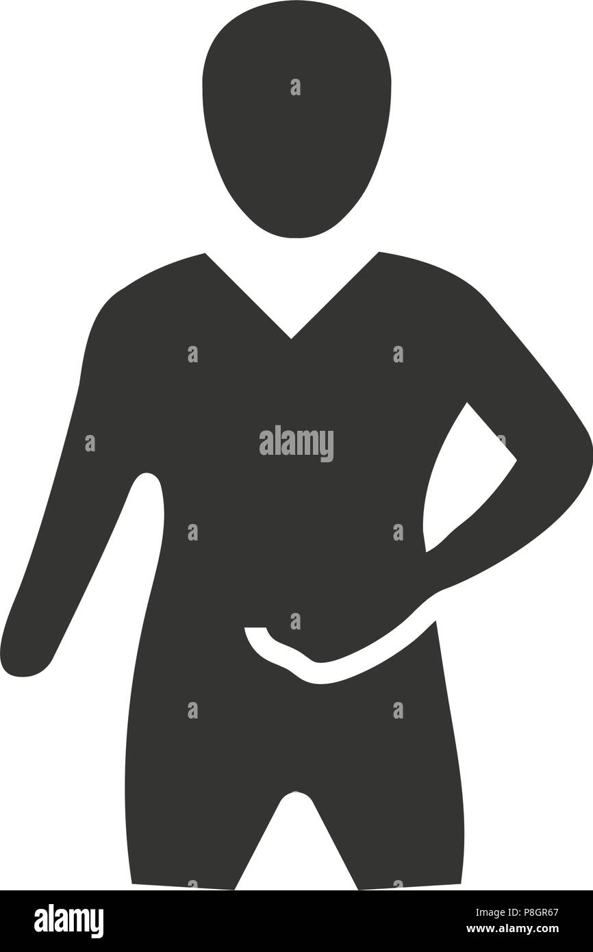 Stomach Pain Icon Stock Vector Image & Art - Alamy