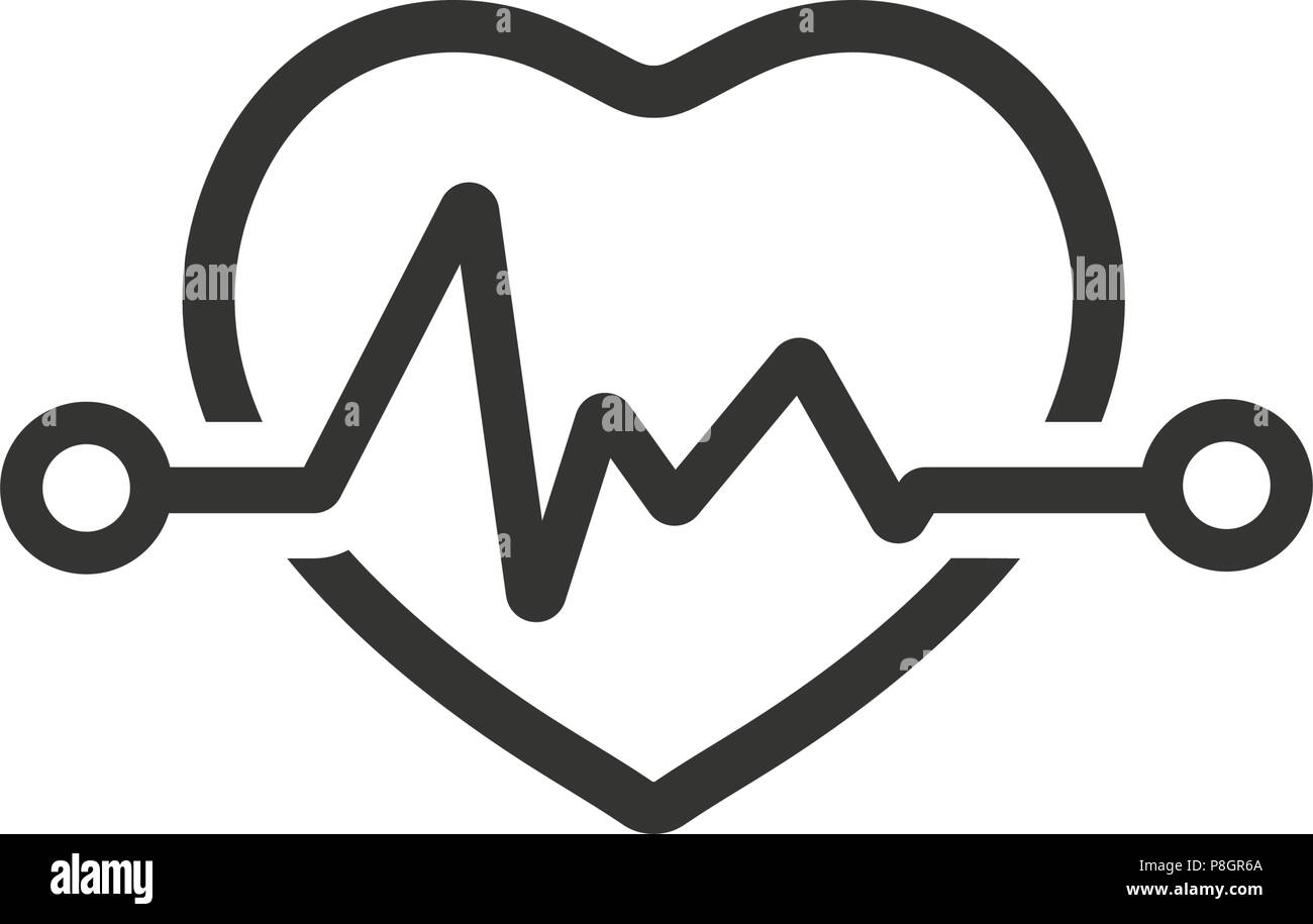 Heart Rate Icon Stock Vector Image & Art - Alamy