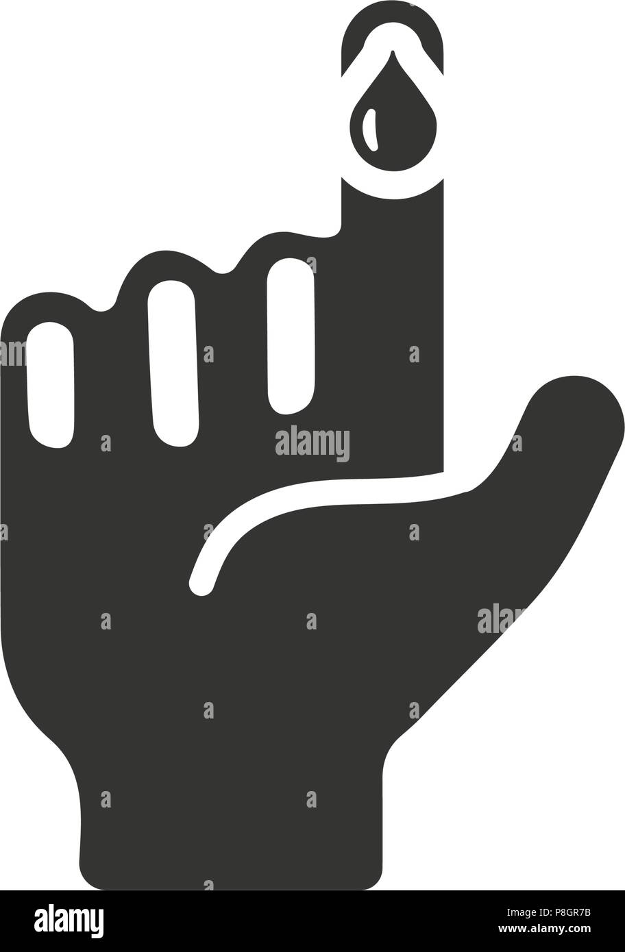 Diabetes Test Icon Stock Vector Image & Art - Alamy