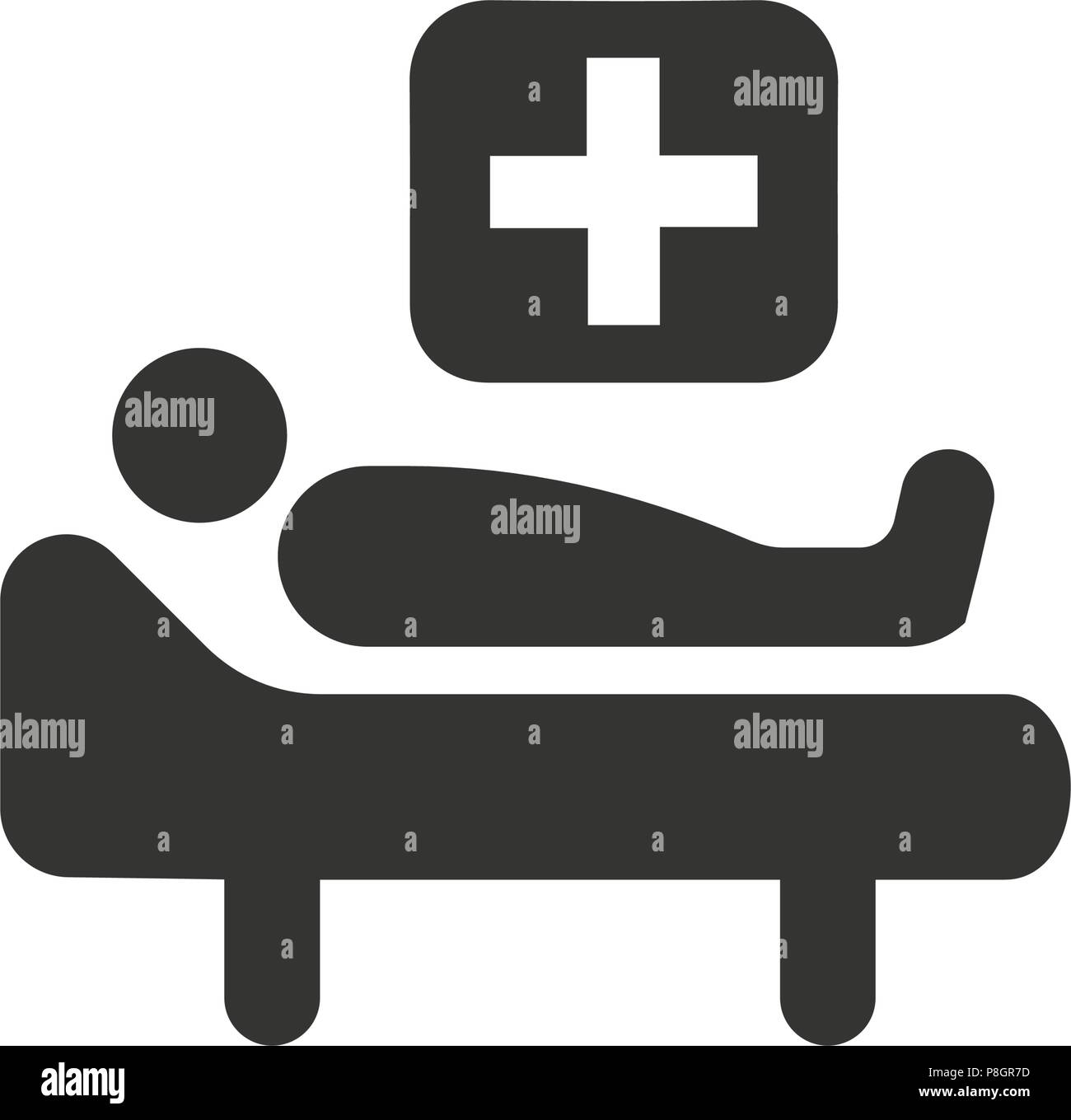 Medical Supervision Icon Stock Vector Image & Art - Alamy