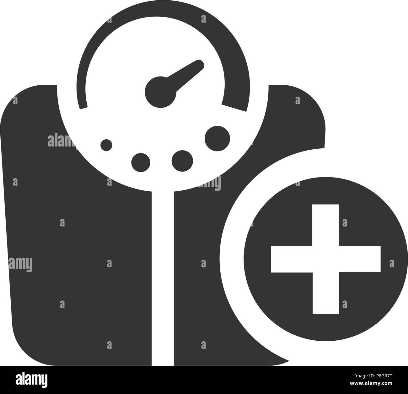 Overweight Icon Stock Vector Image & Art - Alamy