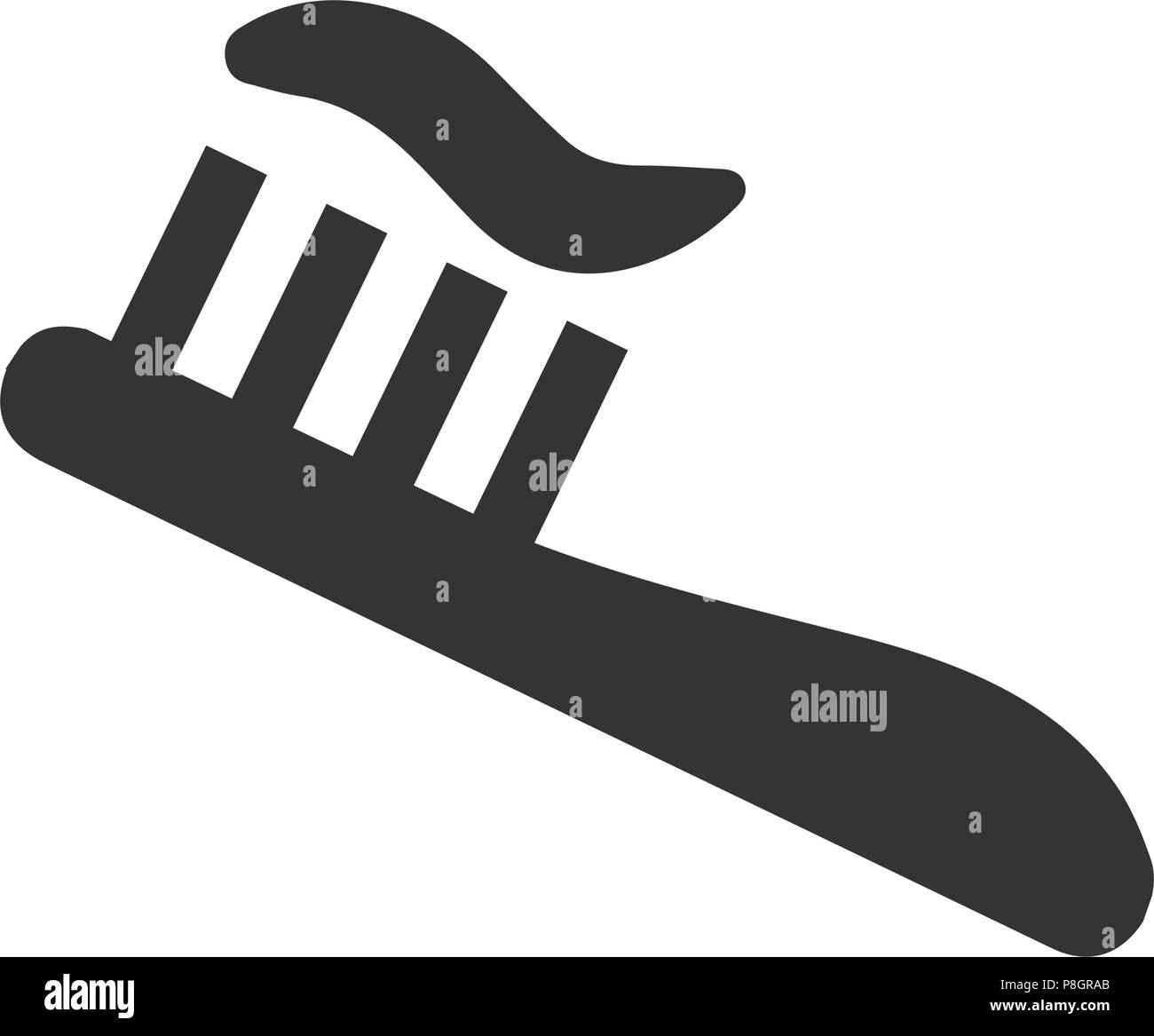 Tooth Brush Icon Stock Vector Image & Art - Alamy