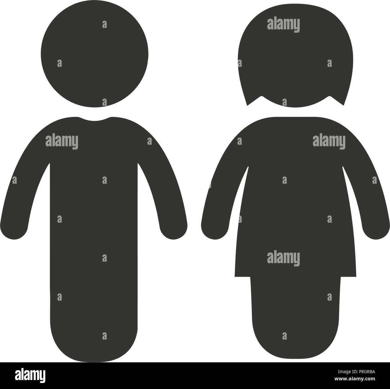 Children icon hi-res stock photography and images - Alamy