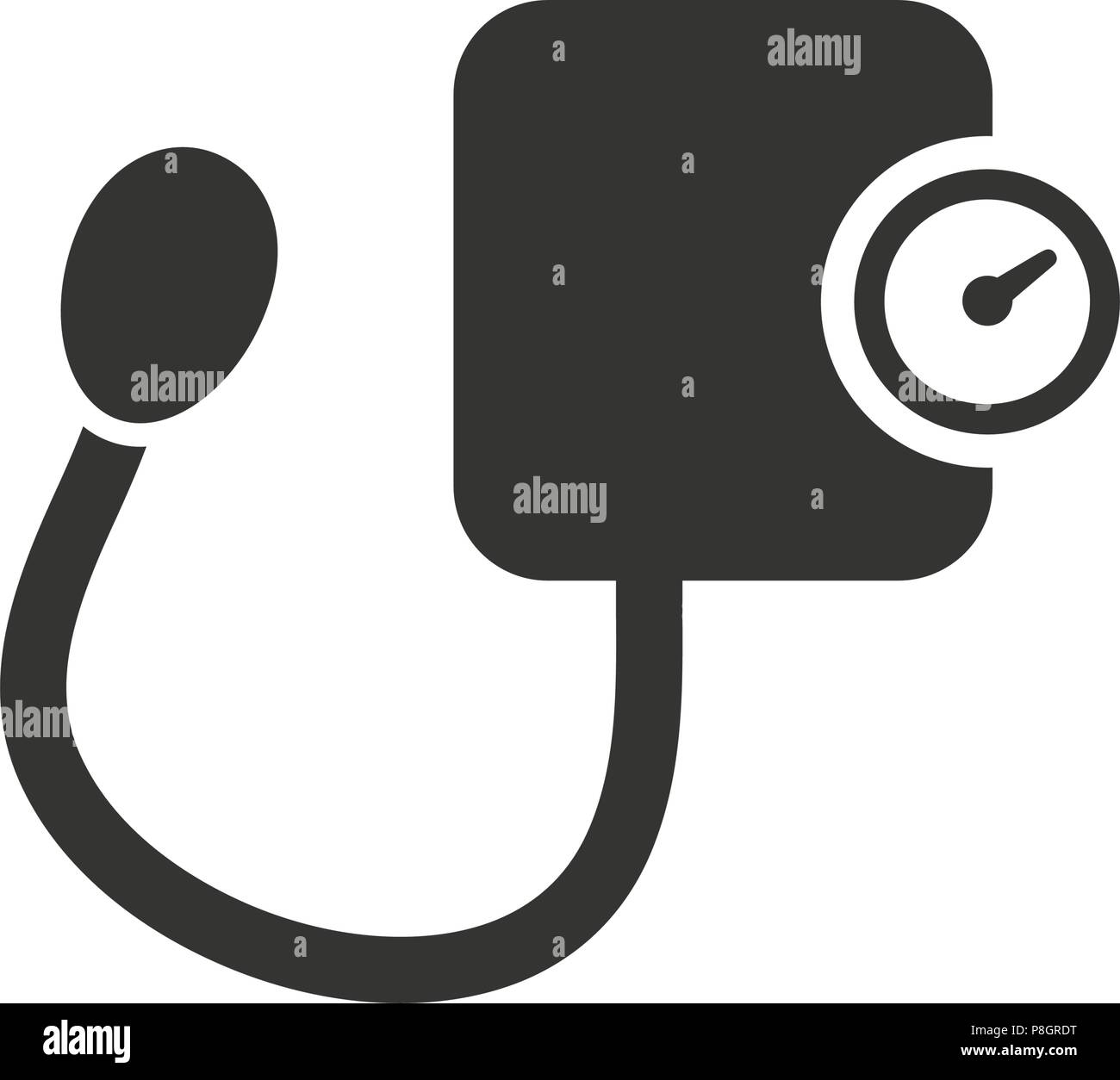 Health check blood pressure Stock Vector Images - Alamy