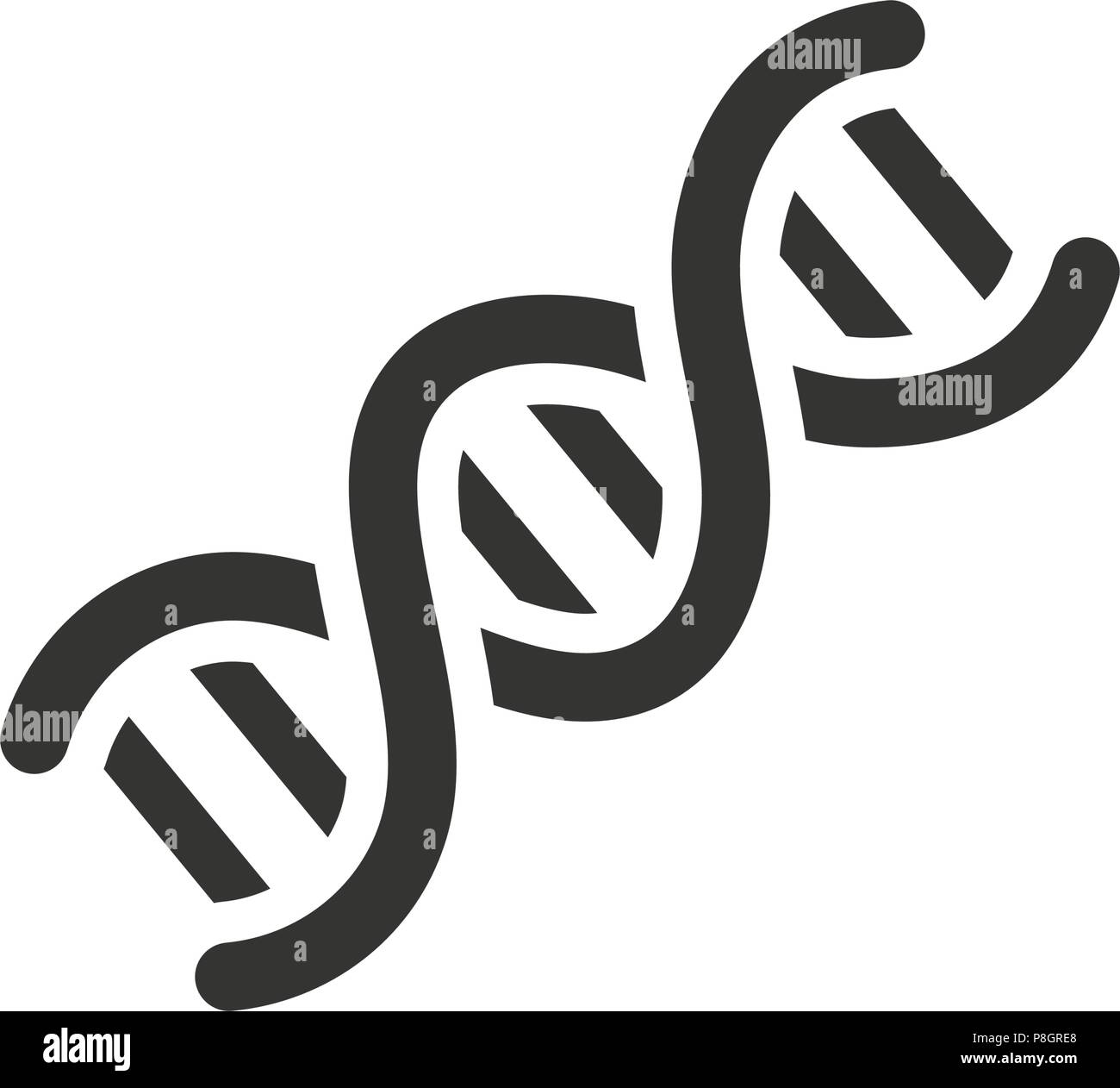 Genetics, Dna Icon Stock Vector Image & Art - Alamy