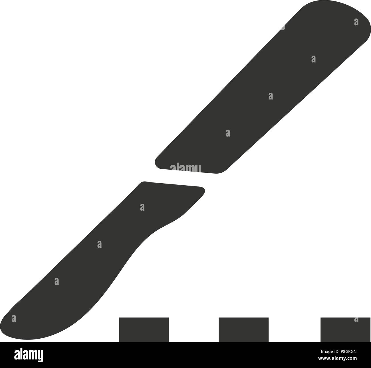 Surgical Scalpel Icon Stock Vector Image & Art - Alamy