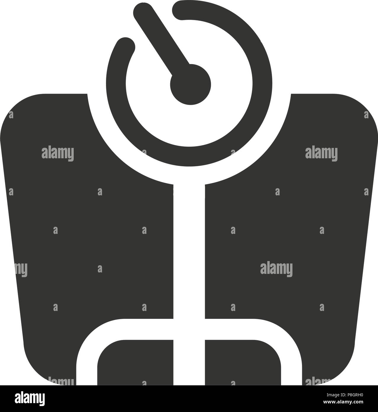 Weighing Scale Icon Stock Vector Image & Art - Alamy