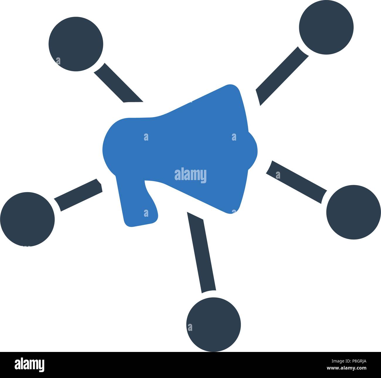 Advertising, Announcement Icon Stock Vector Image & Art - Alamy