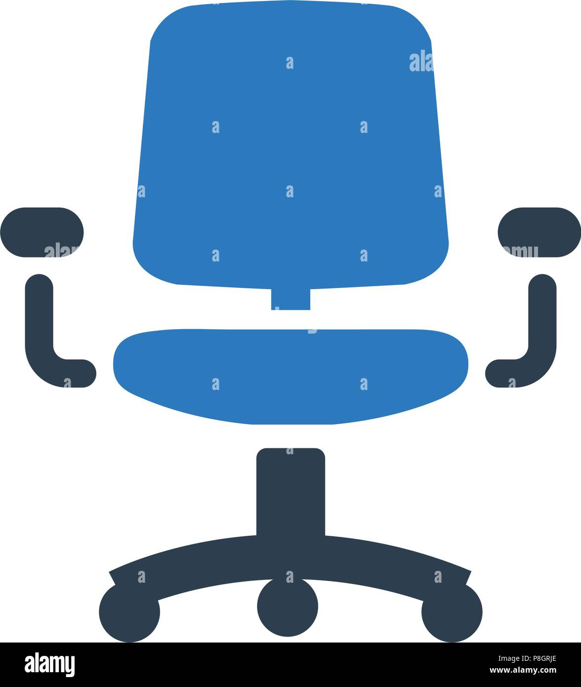 Office chair icon hi-res stock photography and images - Alamy