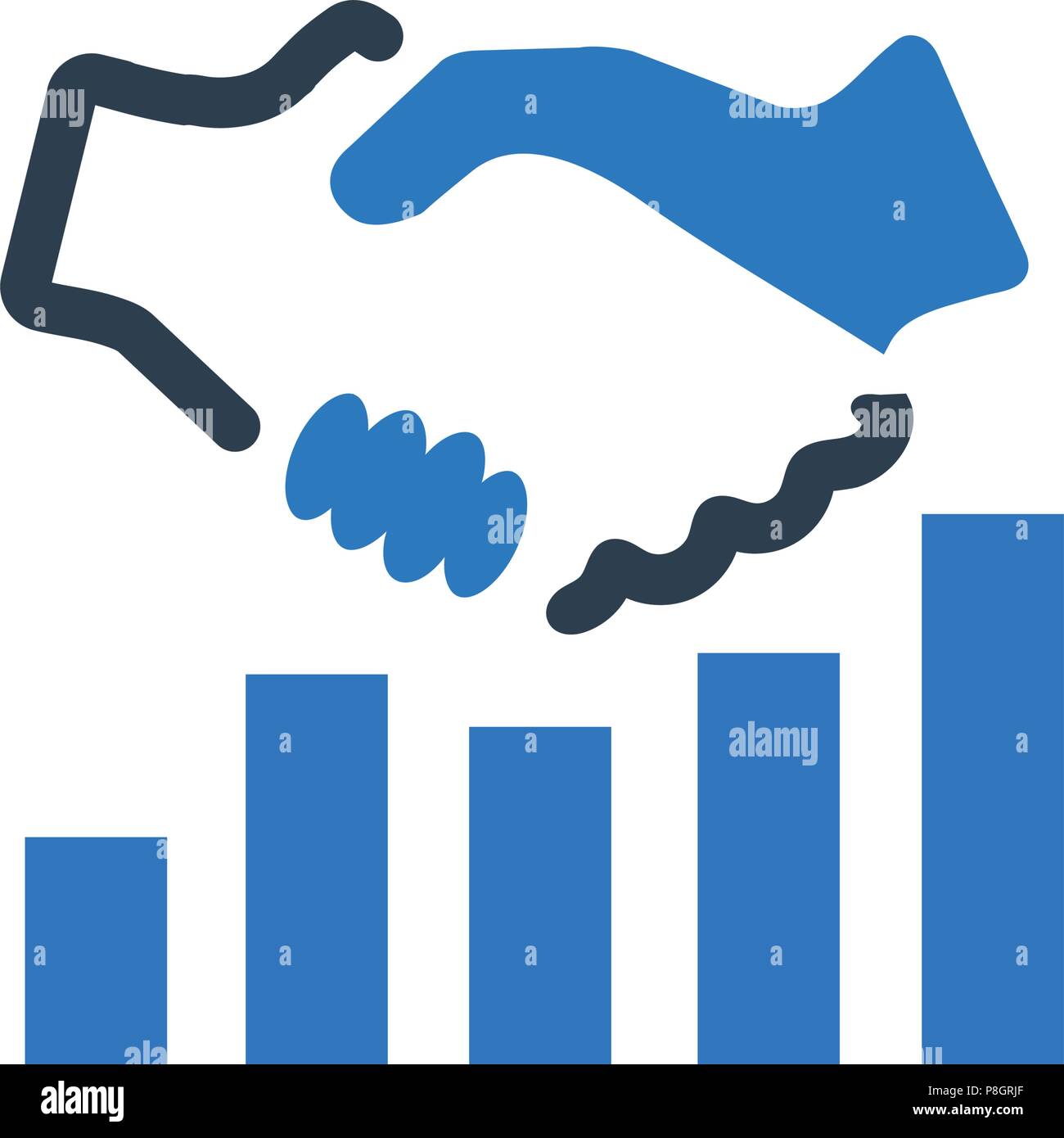 Business Partnership Icon Stock Vector Image & Art - Alamy