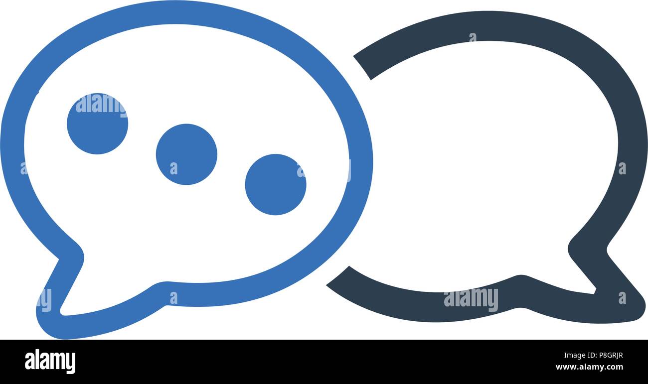 Conversation chat hi-res stock photography and images - Alamy