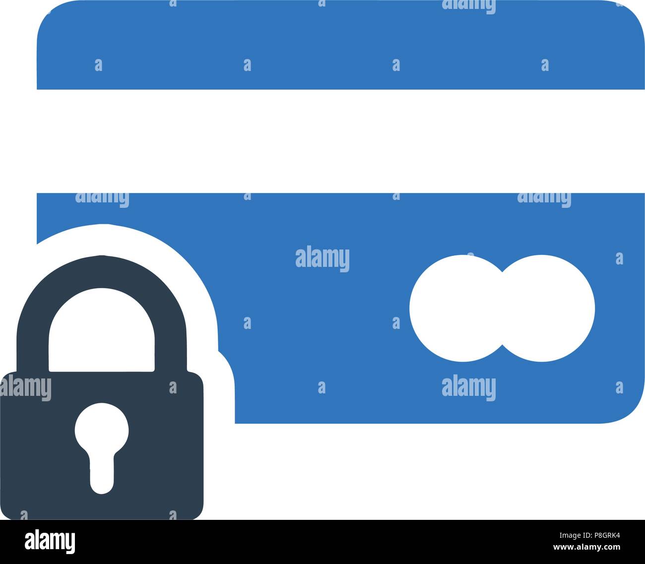 Secure Banking Icon Stock Vector Image & Art - Alamy