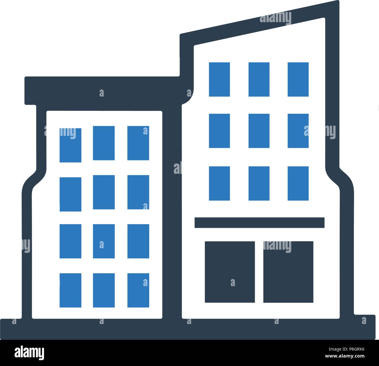 Office Building Icon Stock Vector Image & Art - Alamy