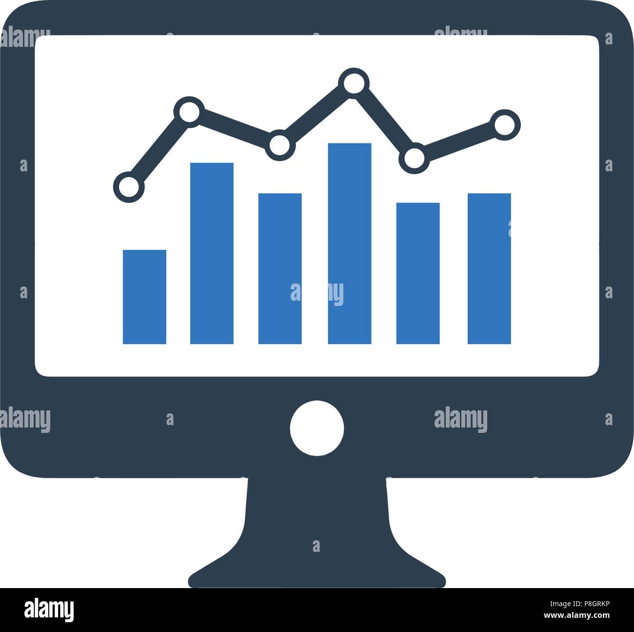 Analytics icon hi-res stock photography and images - Alamy