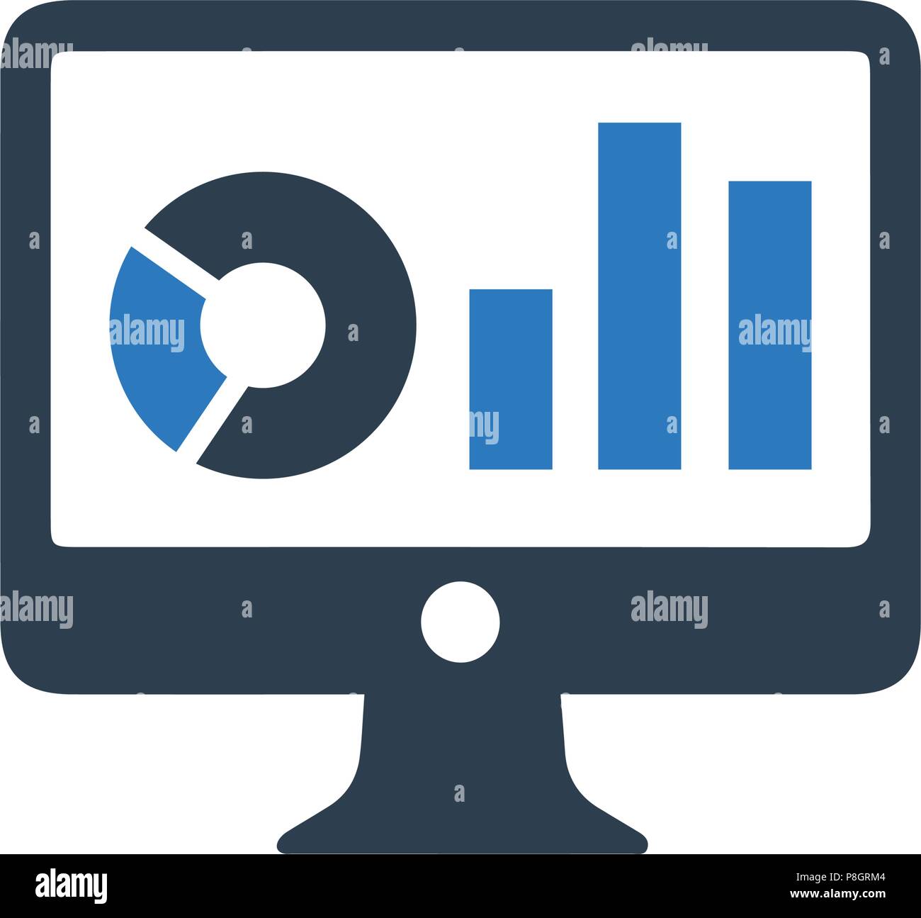 Online business report icon Stock Vector Image & Art - Alamy