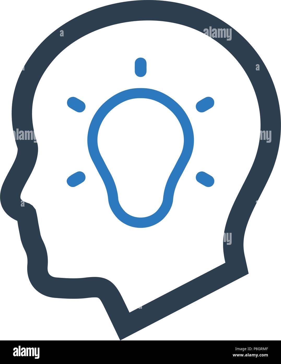 Creative Idea Icon Stock Vector Image & Art - Alamy