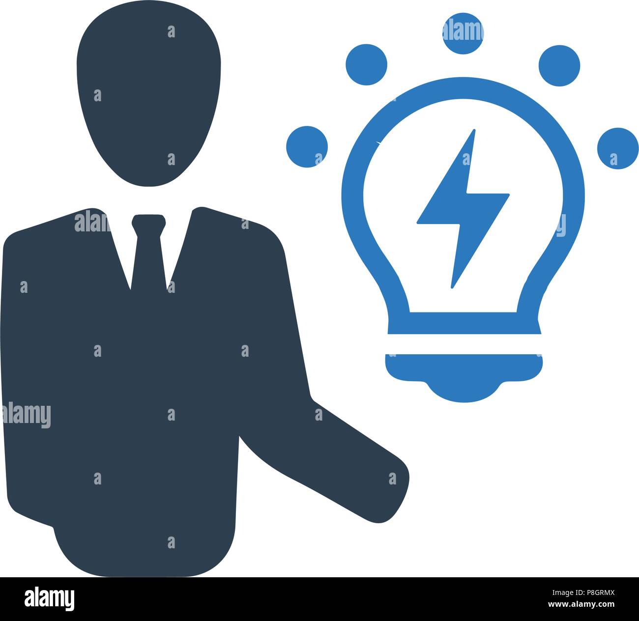 Business idea icon hi-res stock photography and images - Alamy