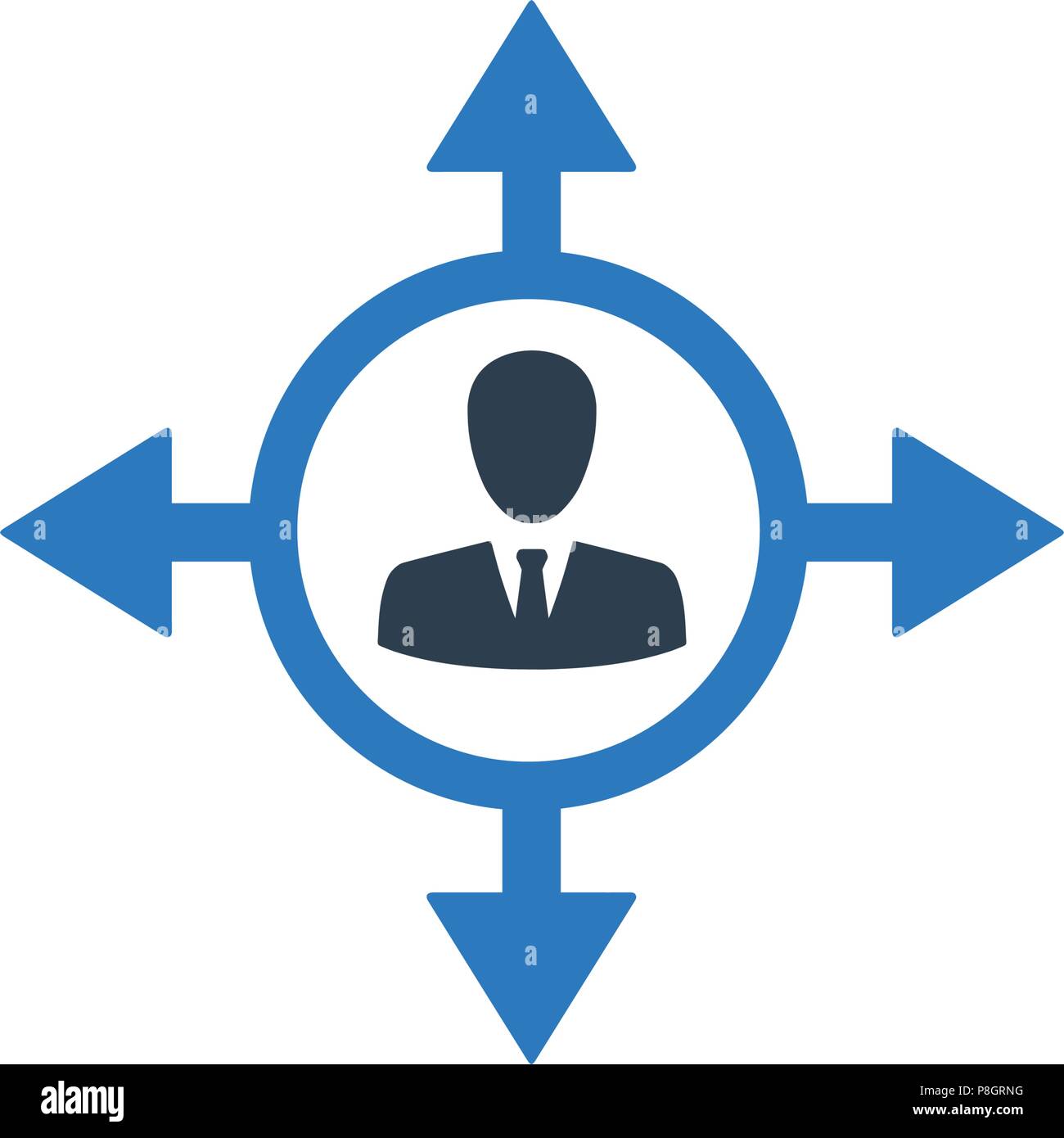 Decision Making Icon Stock Vector Image & Art - Alamy