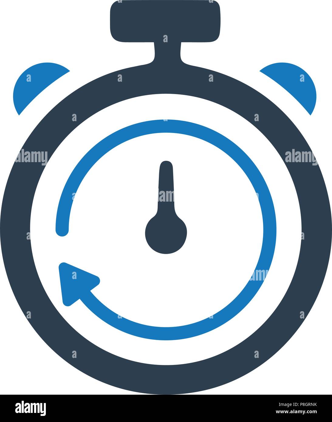 Timer icon Stock Vector Images - Alamy
