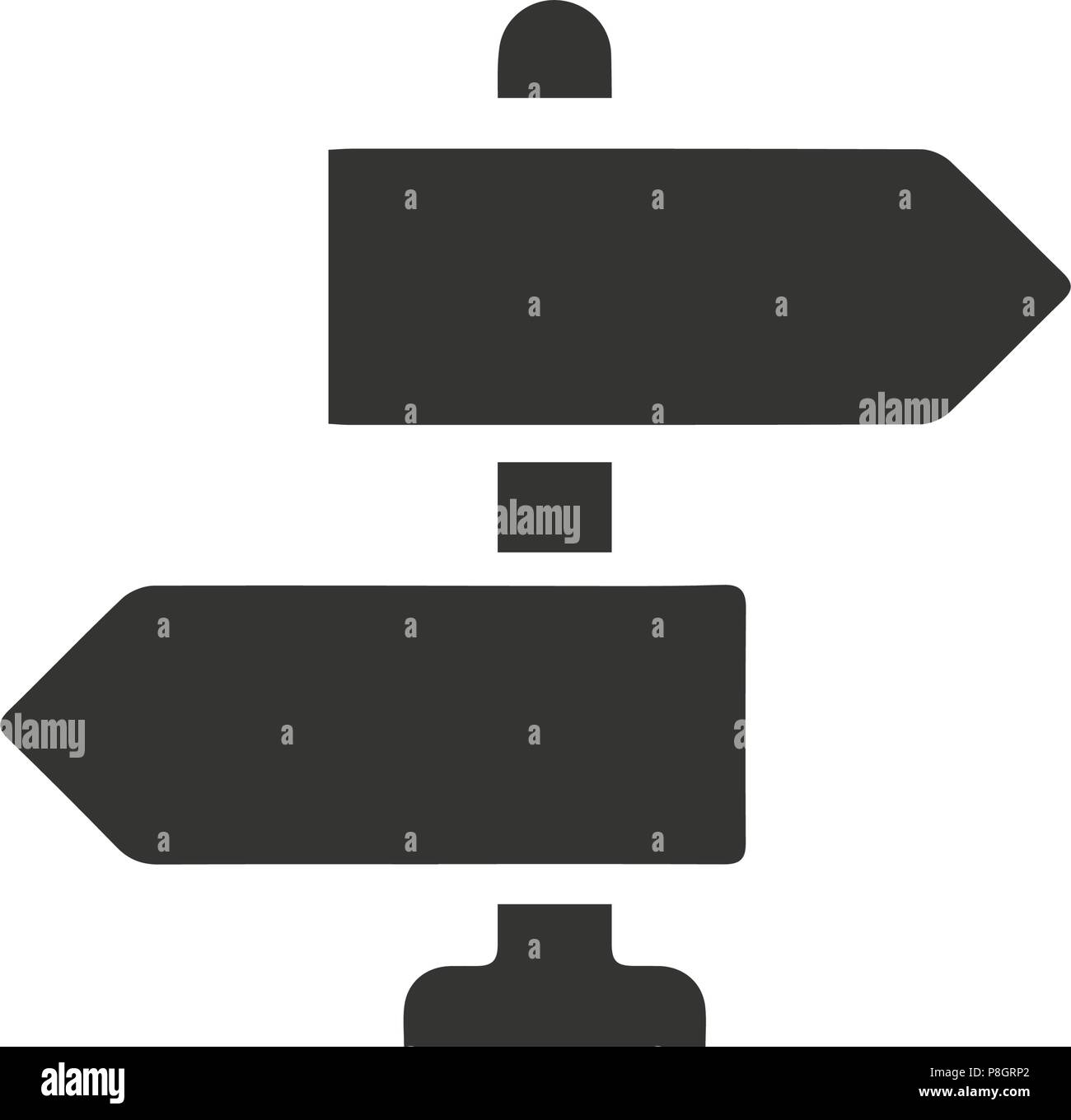 Direction indication Stock Vector Images - Alamy